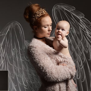 Angel Wings, 47 Overlays, Light Spot, Christmas, Light Photo Overlays ...