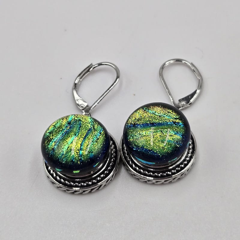 Snap Button Earrings - Etsy