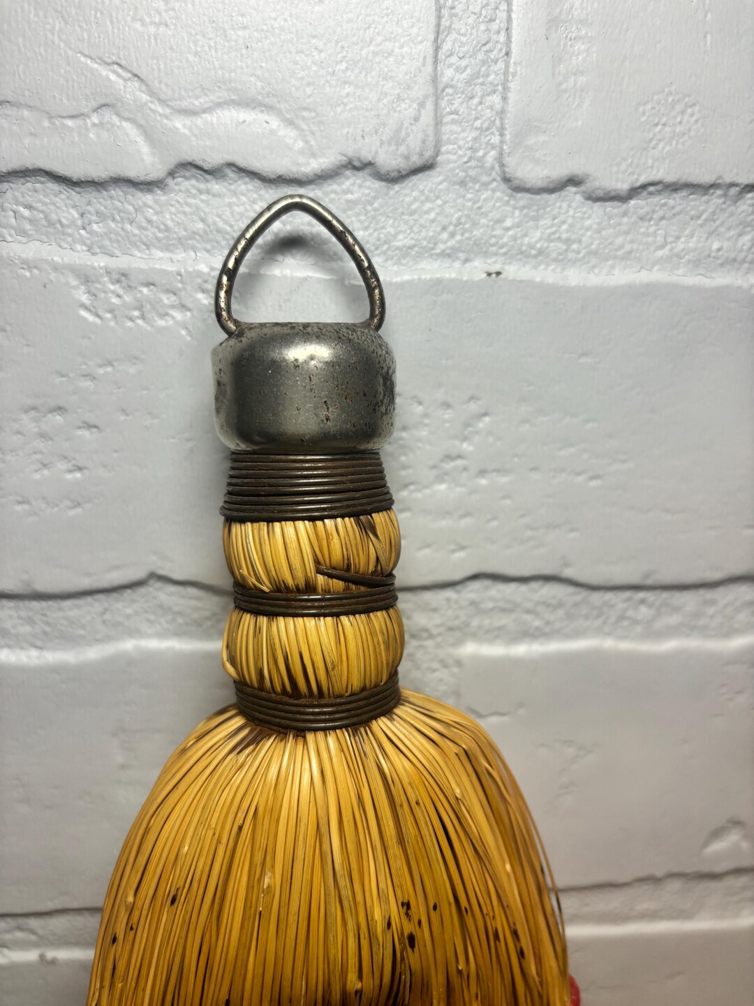 Vintage Straw Hand Broom - Etsy