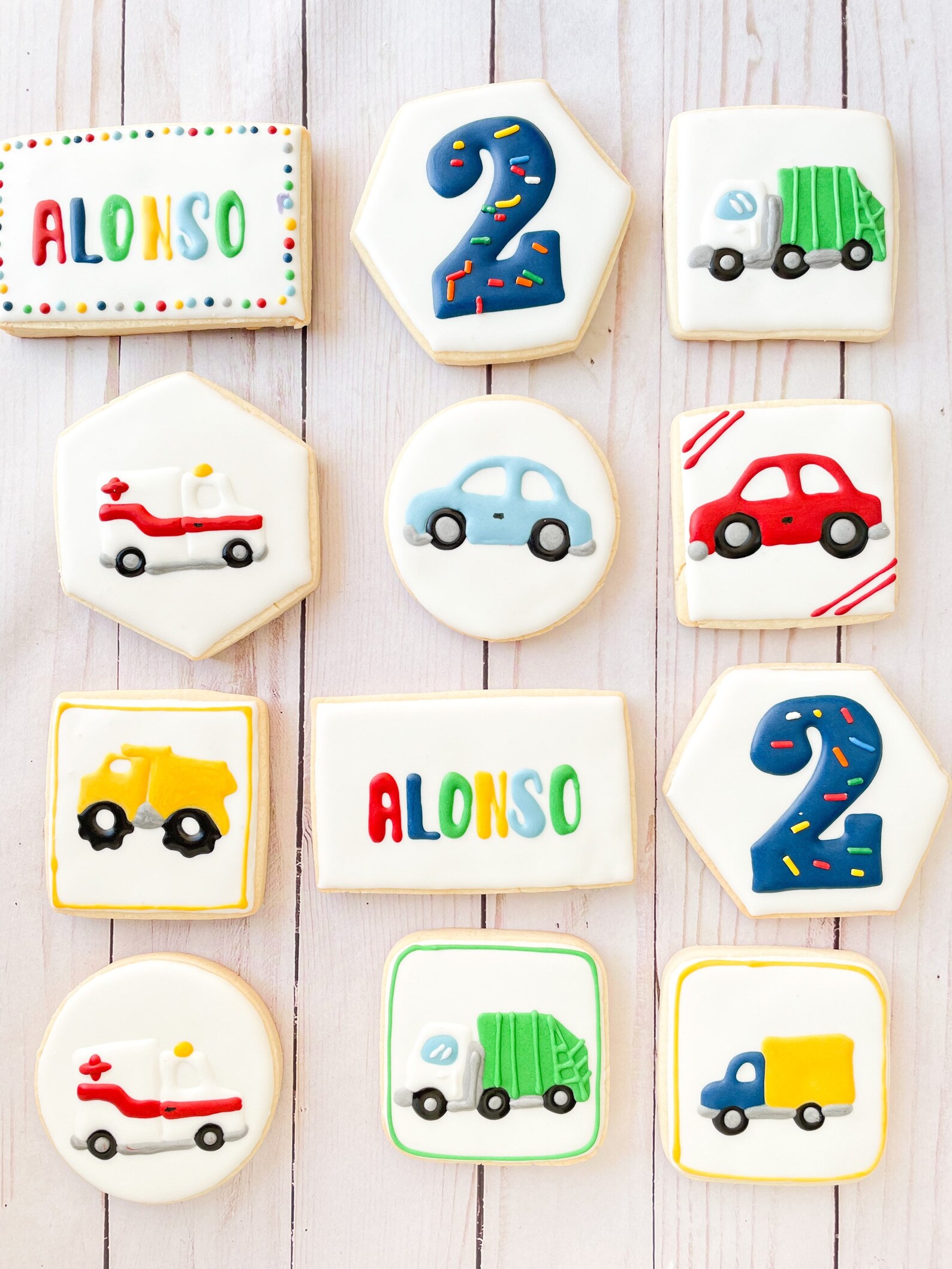 Transportation Theme Cookies / Truck Cookies/ Cars Cookies/ - Etsy