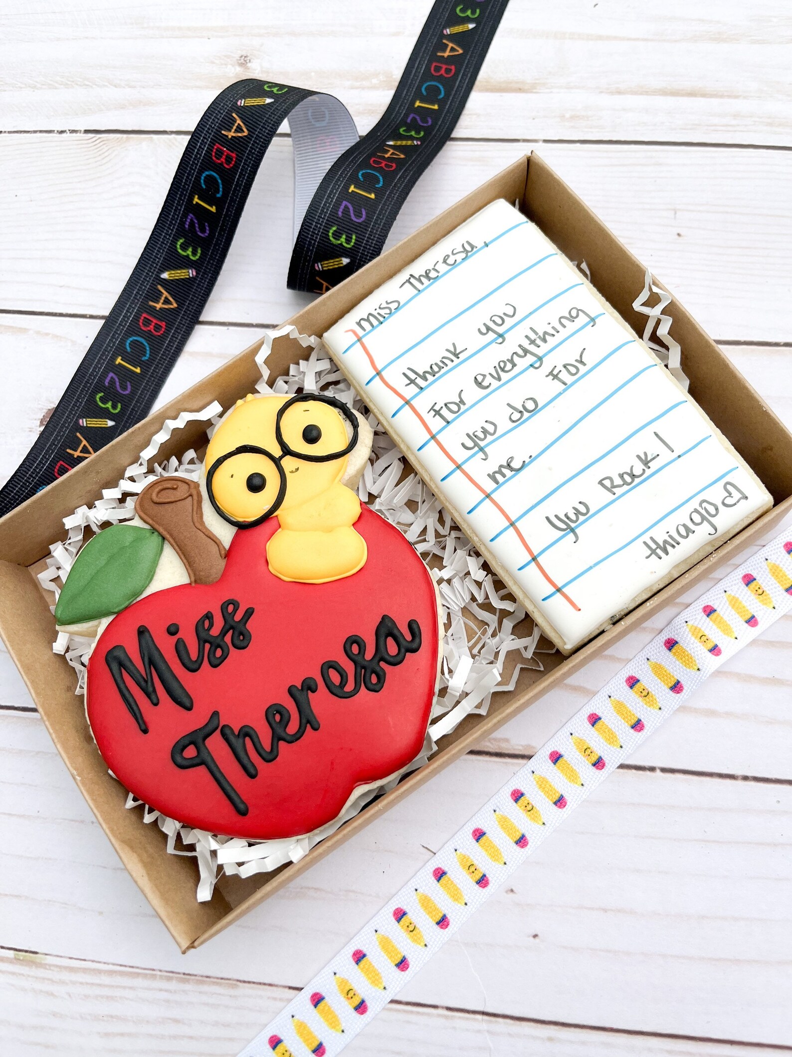 Teacher Gift Cookies Teacher Appreciation Teacher Gifts - Etsy