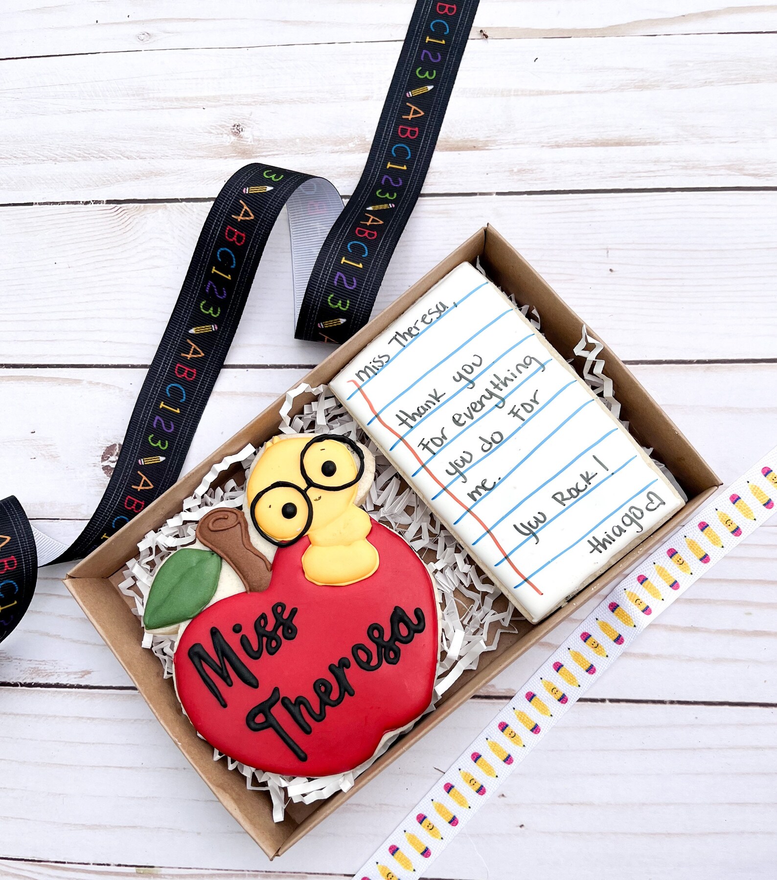 Teacher Gift Cookies Teacher Appreciation Teacher Gifts | Etsy