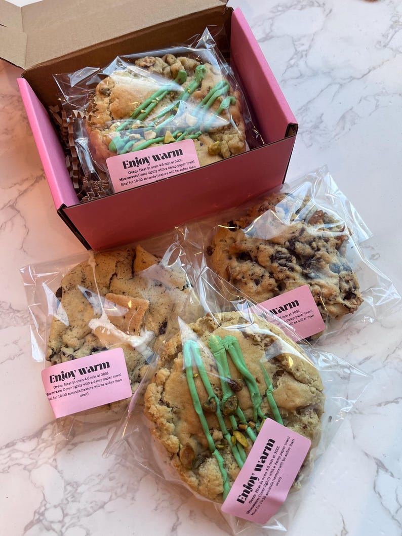 NY LEVAIN STYLE Chocolate Chip Cookies - Etsy