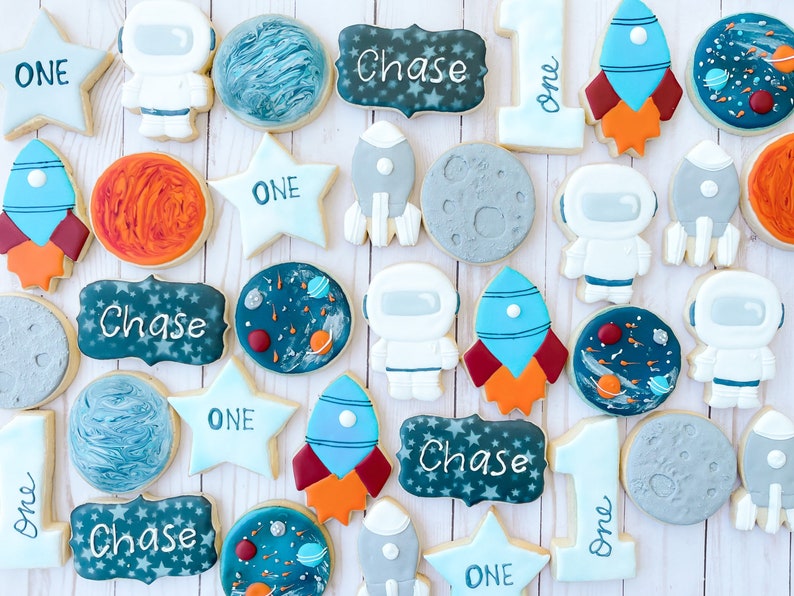 Astronauts Space Out of Space Cookies / Nasa Cookies / Space - Etsy