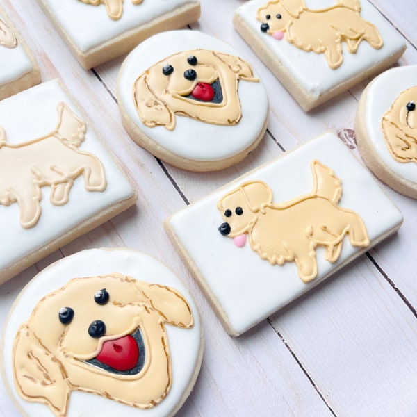 Dog Sugar Cookies - Etsy