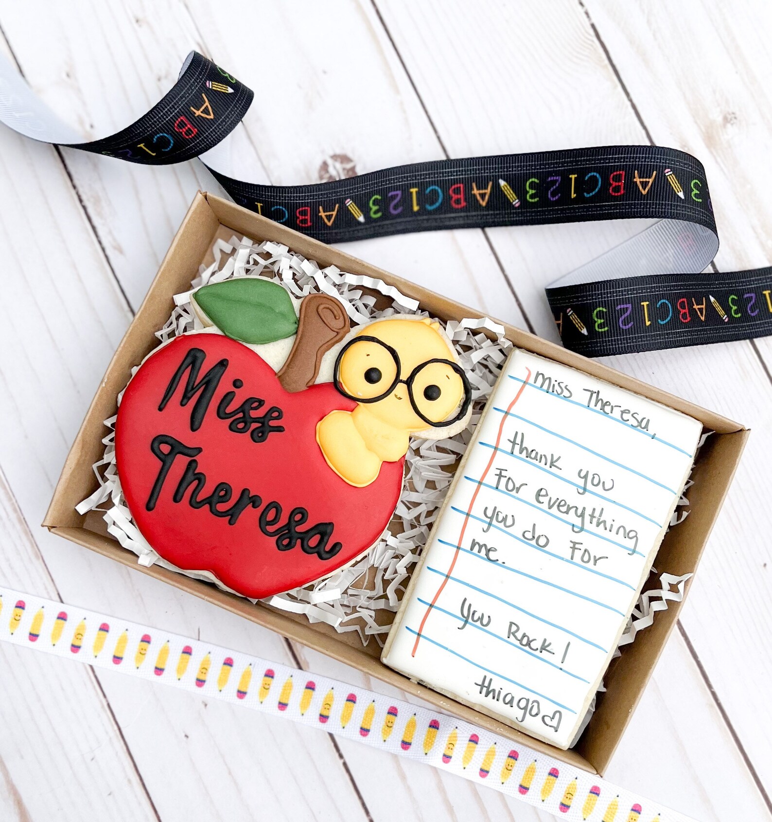 Teacher Gift Cookies Teacher Appreciation Teacher Gifts - Etsy