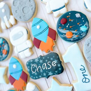 Astronauts Space Out of Space Cookies / Nasa Cookies / Space Birthday ...