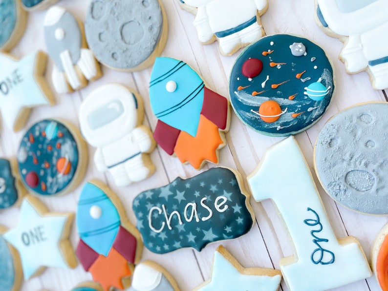 Astronauts Space Out of Space Cookies / Nasa Cookies / Space - Etsy