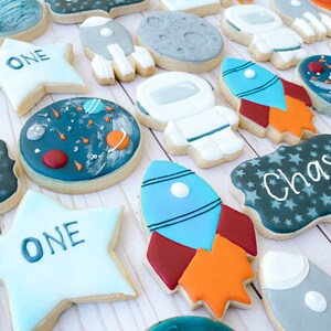 Astronauts Space Out of Space Cookies / Nasa Cookies / Space Birthday ...
