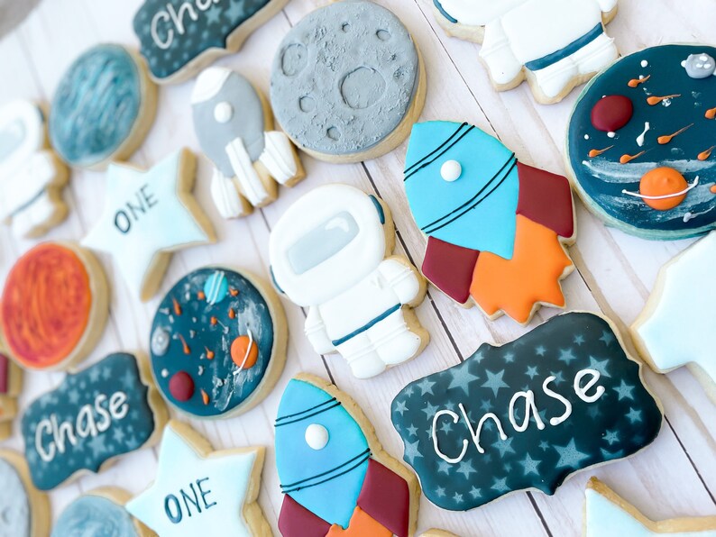 Astronauts Space Out of Space Cookies / Nasa Cookies / Space - Etsy