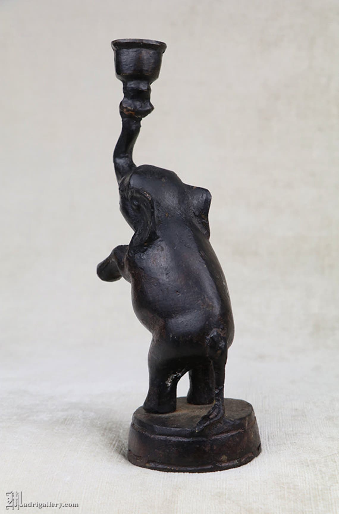 Elephant Candlestick, Figural Animal Candle Stick Holder, Tall ...