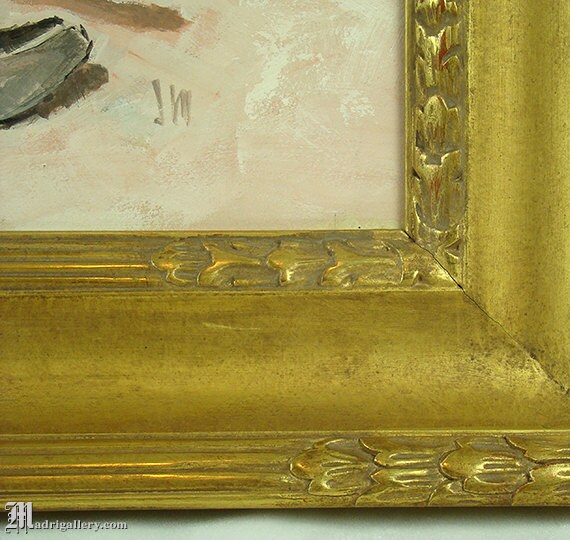 James Meese Oil Painting of Female Male Domination, Famous American ...