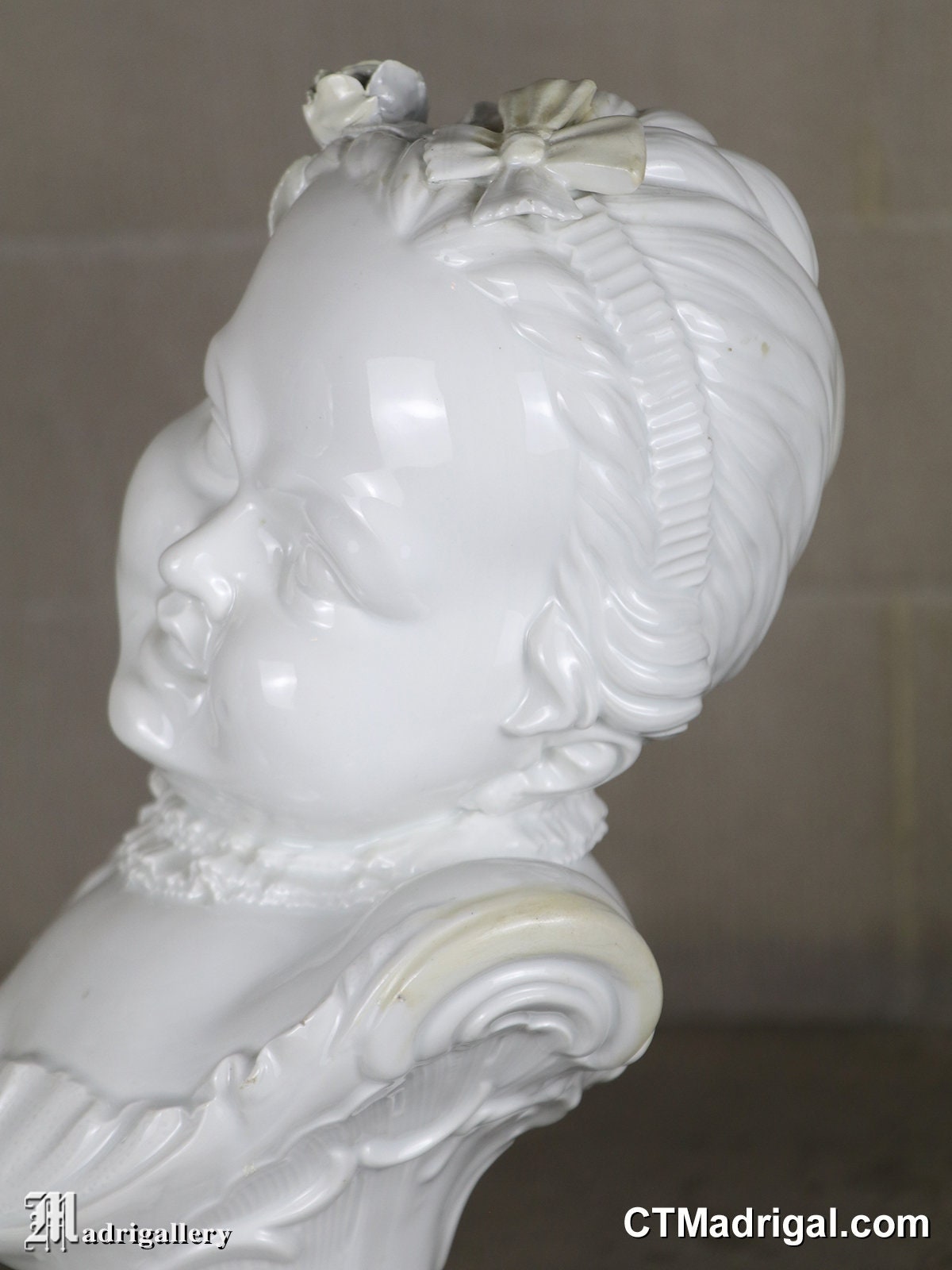 BIG Porcelain Portrait Bust Pair Two Antique Sculpture - Etsy