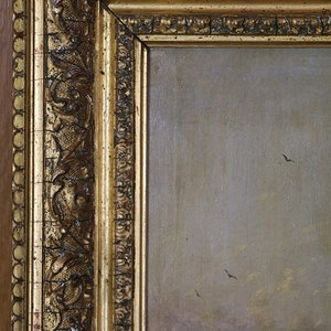 Joseph Bartholomew Kidd Antique Oil Painting Canvas Marine Ocean ...