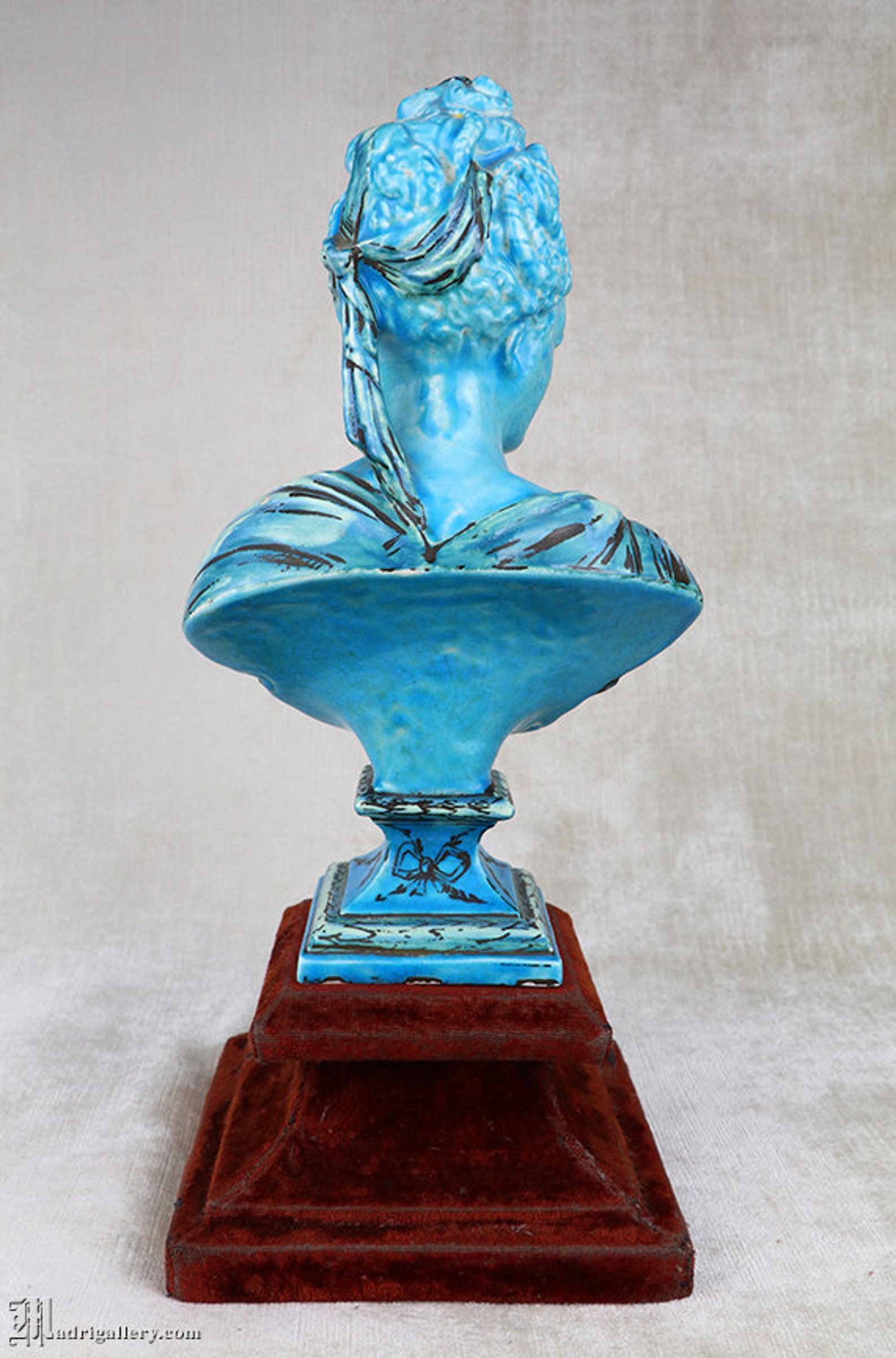Antique Porcelain Bust of Young Woman, Greek God Goddess, Neoclassical ...