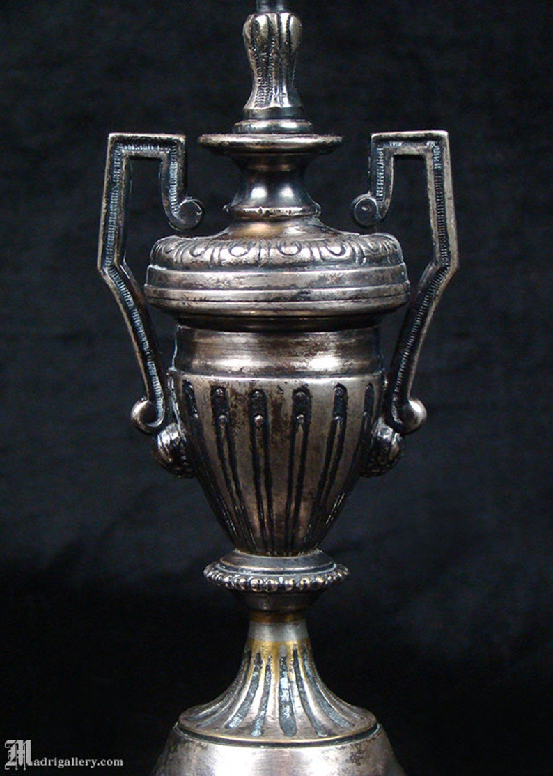 Antique Silver-plate Candelabra, Ornate Candle Holder, 3 Arm, Tall and ...