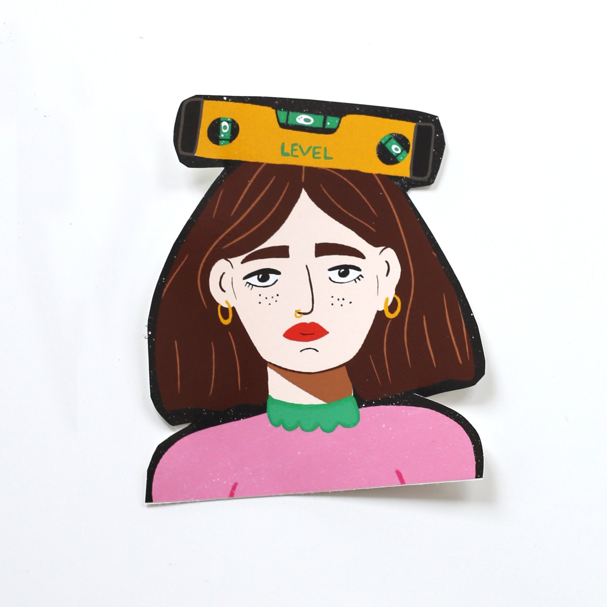Level Headed Sticker | Etsy