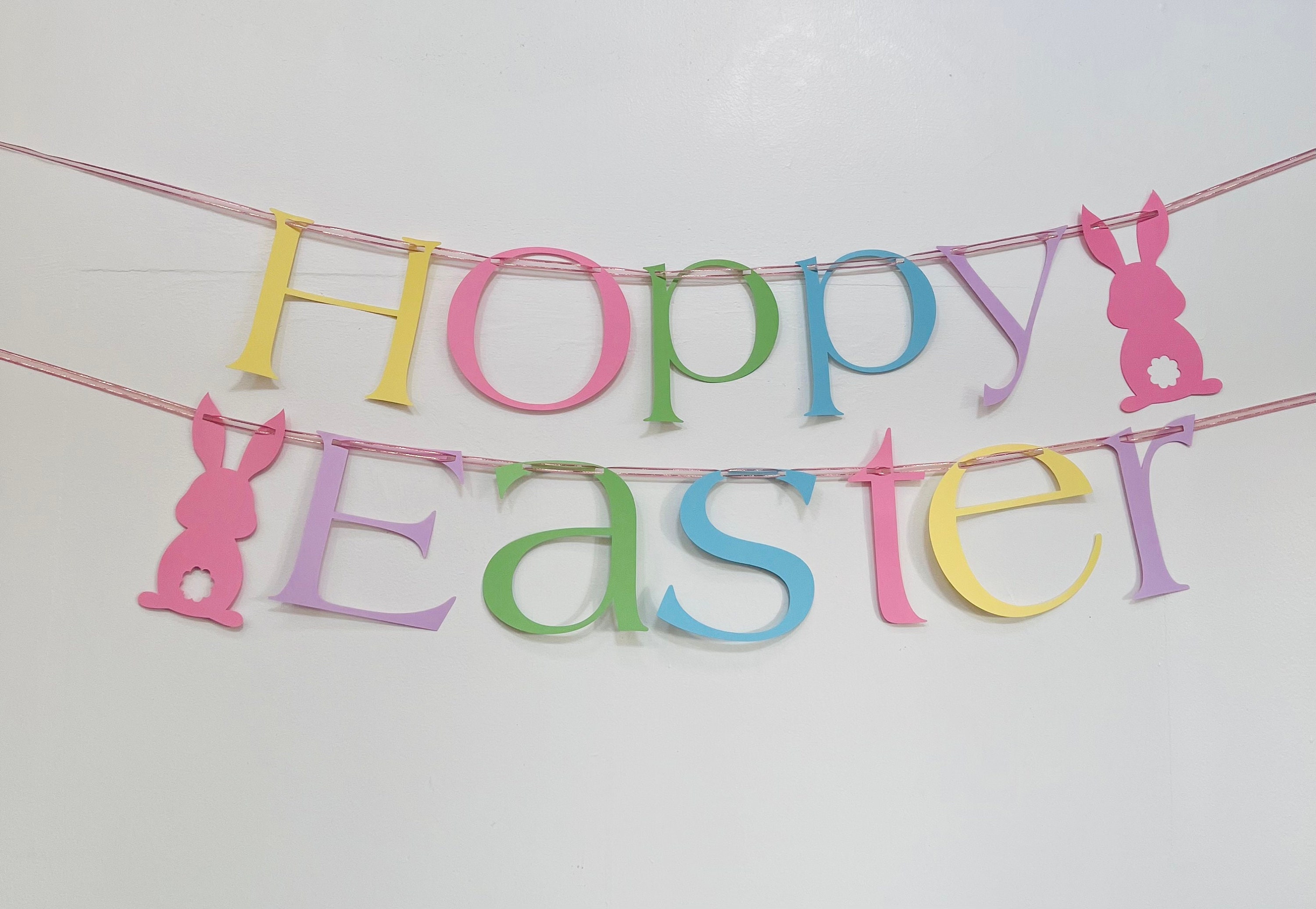 Hoppy Easter Banner - Etsy