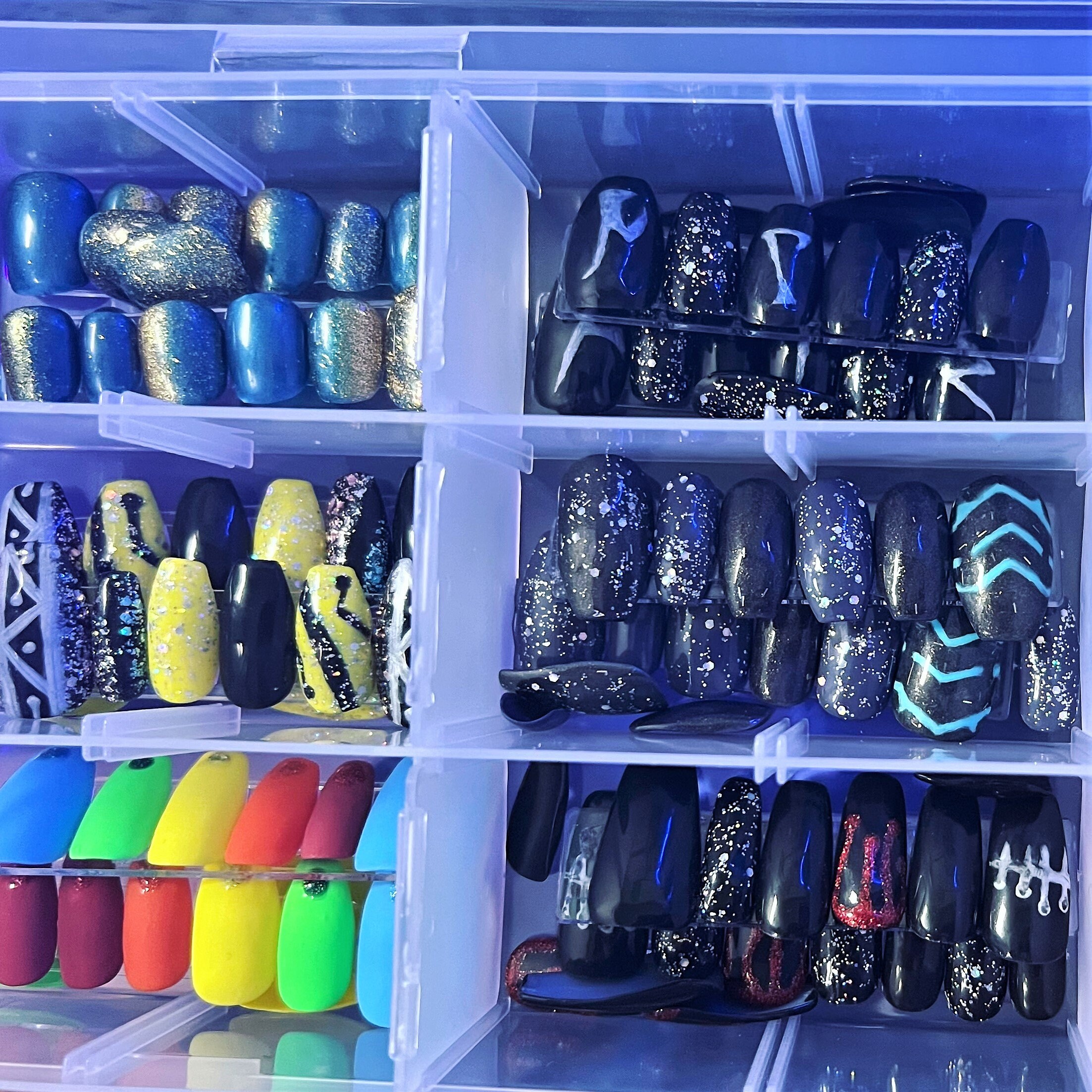 Dead by Daylight Themed Custom Gel Nail Set14 Pieces Glue/press on ...