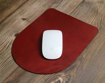 Leather mouse pad | Etsy