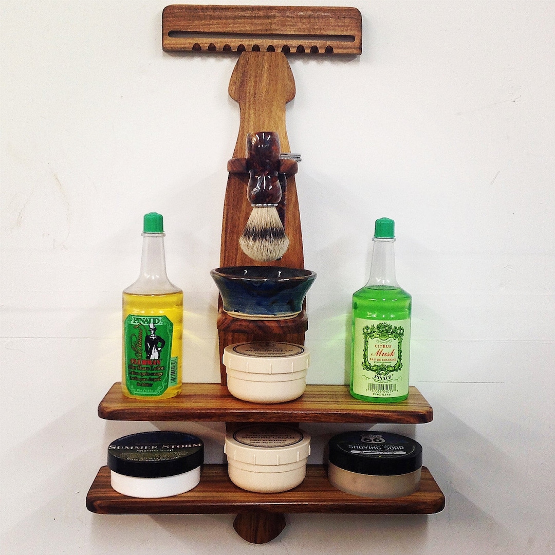 Fathers Day Gift Shave Den Shelf, Gifts for Him, Mrmartinsgiftsforme ...