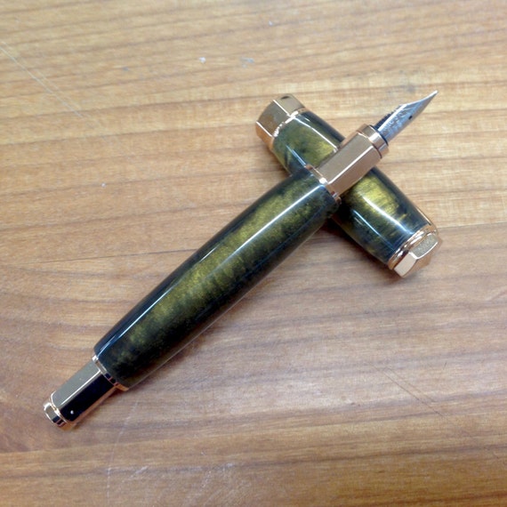 Fathers Day Gift Fountain Pen Handmade Fountain Pen | Etsy
