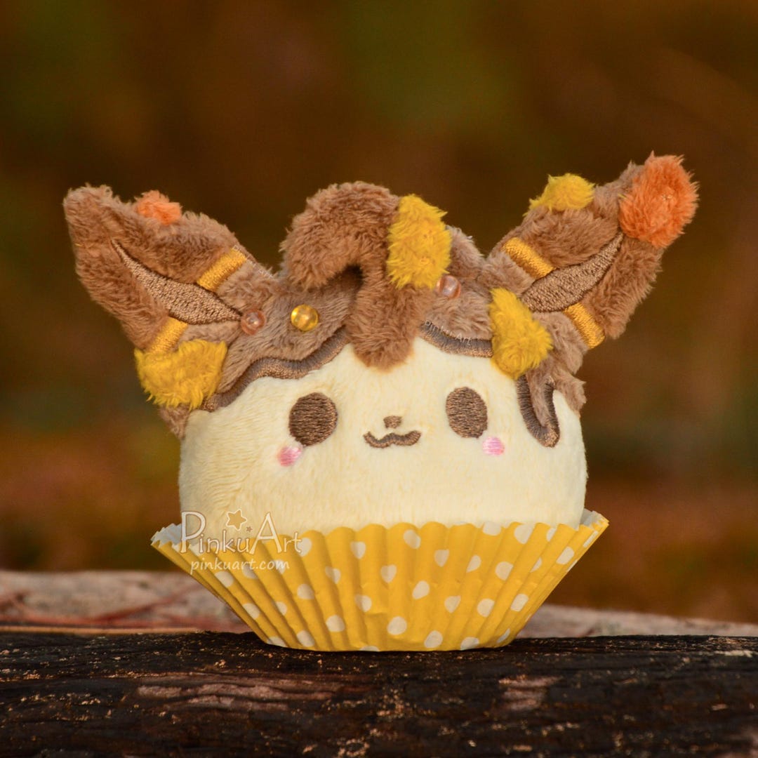 Sprinkle Autumn Leaf Cat Mochi Plush I Ready to Ship - Etsy