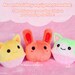 Part 1 I Mochi Plush Sewing Pattern + Tutorial Book .PDF I Suitable for ...