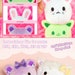 Mochi Plush Sewing Pattern Tutorial Book .PDF Embroidery Files I Part 1 ...