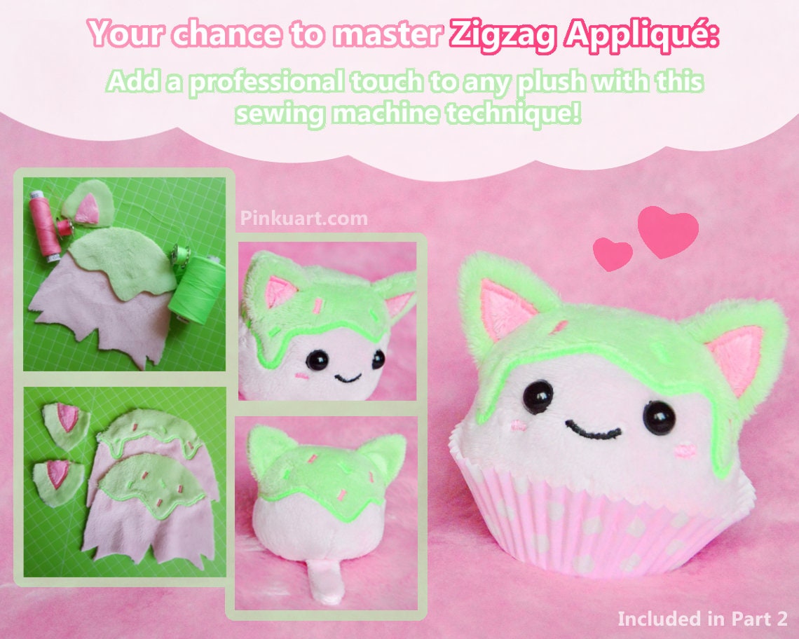 Part 2 I Mochi Plush Sewing Pattern Tutorial Book .PDF - Etsy