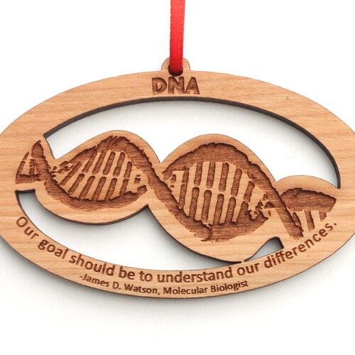 DNA Bio-science Ornament Biology Gift for Molecular - Etsy