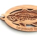 Largemouth Bass Key Chain Wood Fisherman Gift for Bass - Etsy