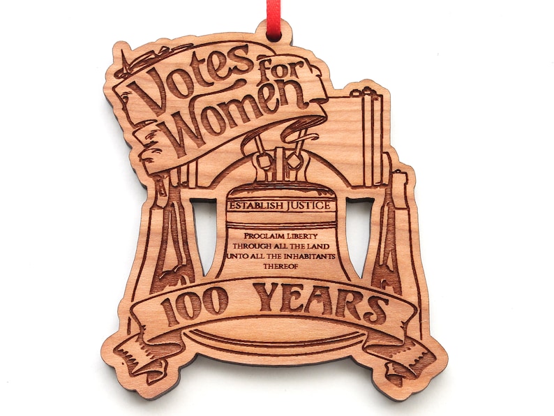 Justice Bell Ornament Women's Suffrage 100 Year - Etsy