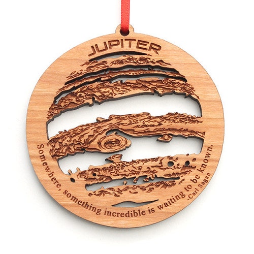Jupiter Christmas Ornament Solar System Planet Ornament - Etsy