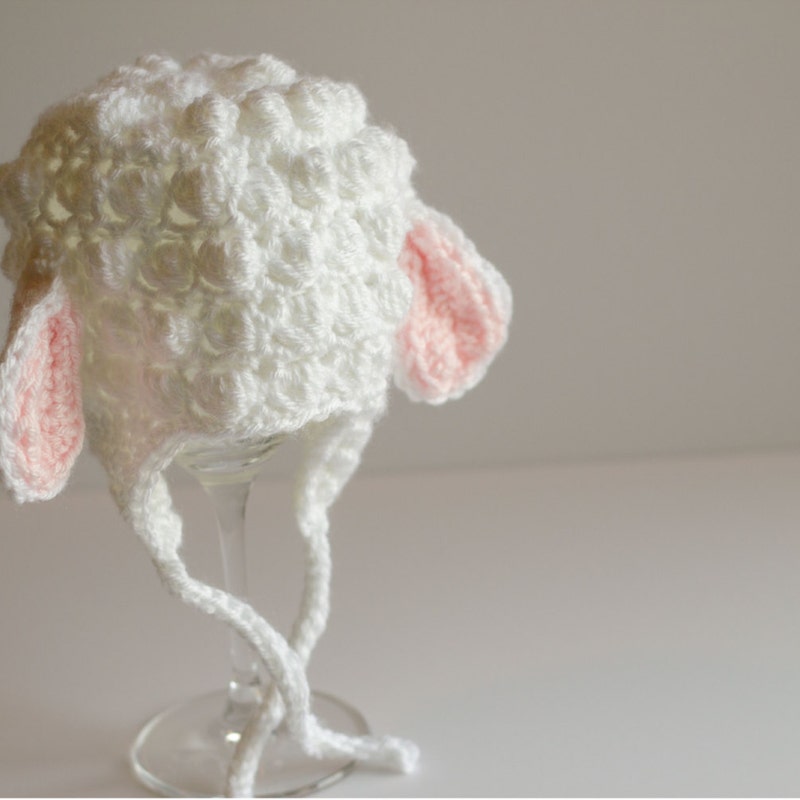 Crochet Lamb Hat - Etsy