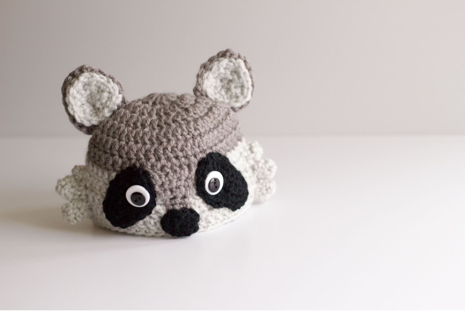 READY TO SHIP Crochet Raccoon Hat Baby Sizes to Toddler - Etsy