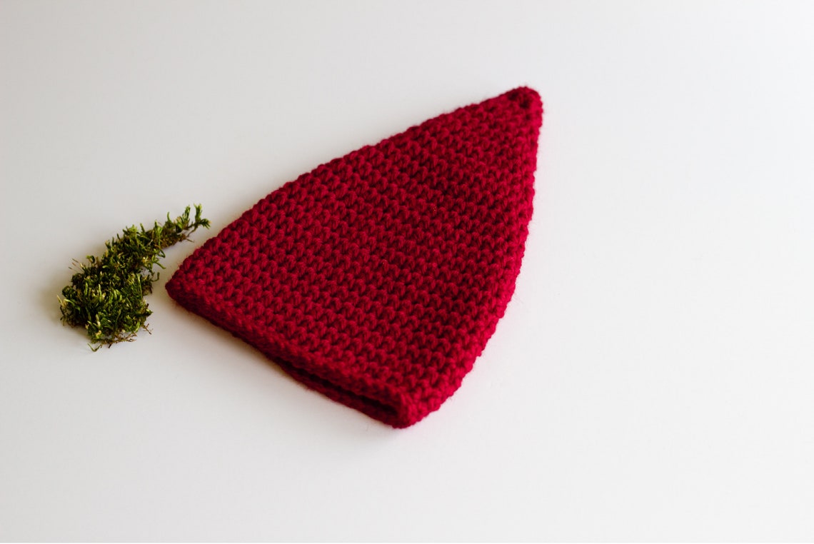 READY TO SHIP Red Gnome Hat Sizes Newborn to Toddler | Etsy