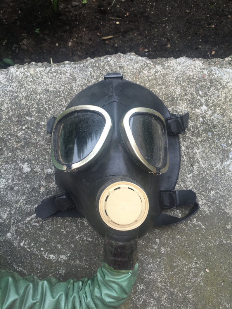 Gas Mask IP-4M BLACK Soviet Military Gas Mask Russian Gas | Etsy