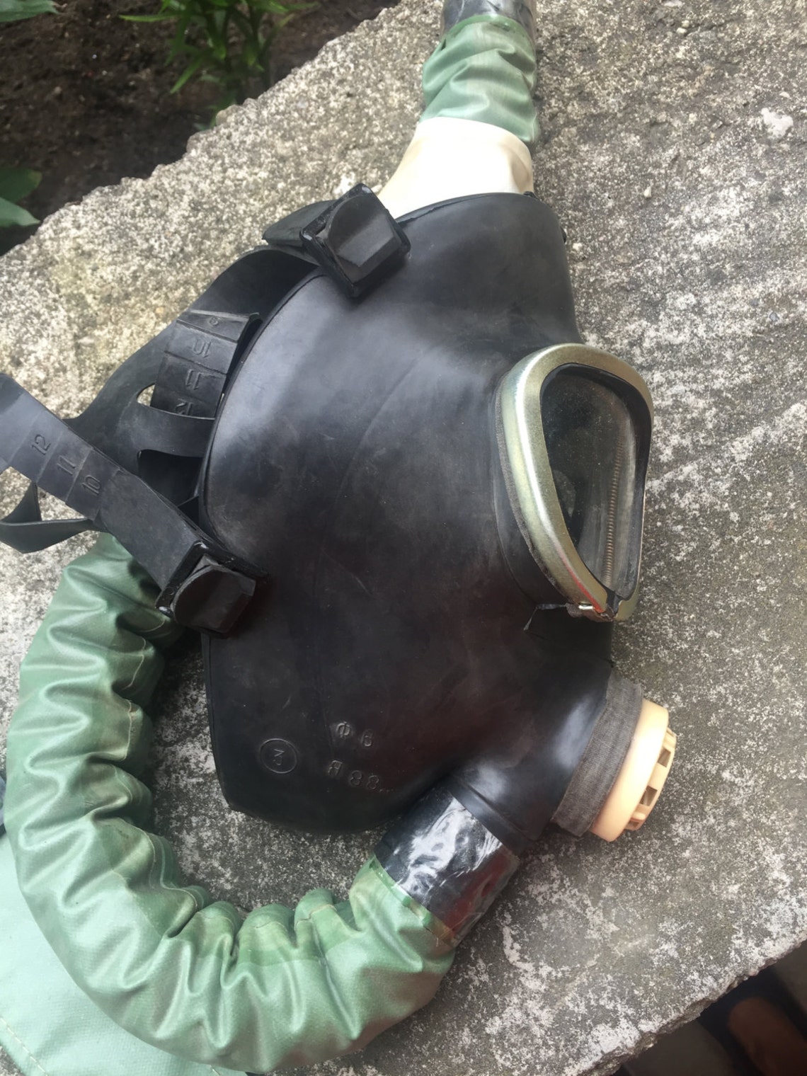 Gas Mask IP-4M BLACK Soviet Military Gas Mask Russian Gas | Etsy