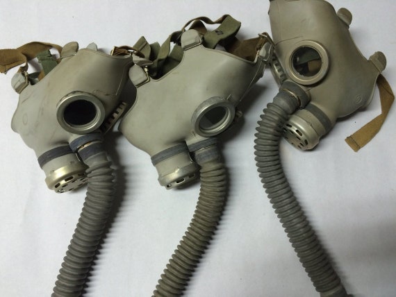 Lot of 5 Children Gas Masks / Russian Gas Mask PDF / Soviet | Etsy