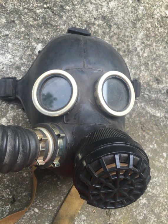 Black Gas Mask PDF / Extra Small Size Child Children Gas Mask - Etsy
