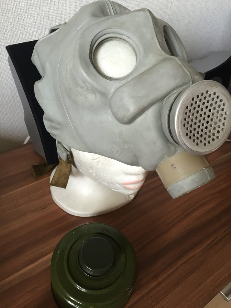 Soviet PMG Gas Mask With Bag And Filter Genuine Russian Army / | Etsy
