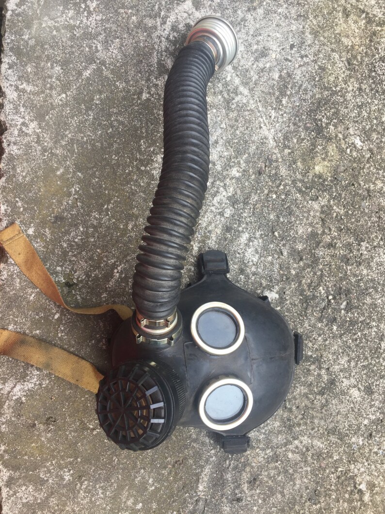 Black Gas Mask PDF / Extra Small Size Child Children Gas Mask - Etsy