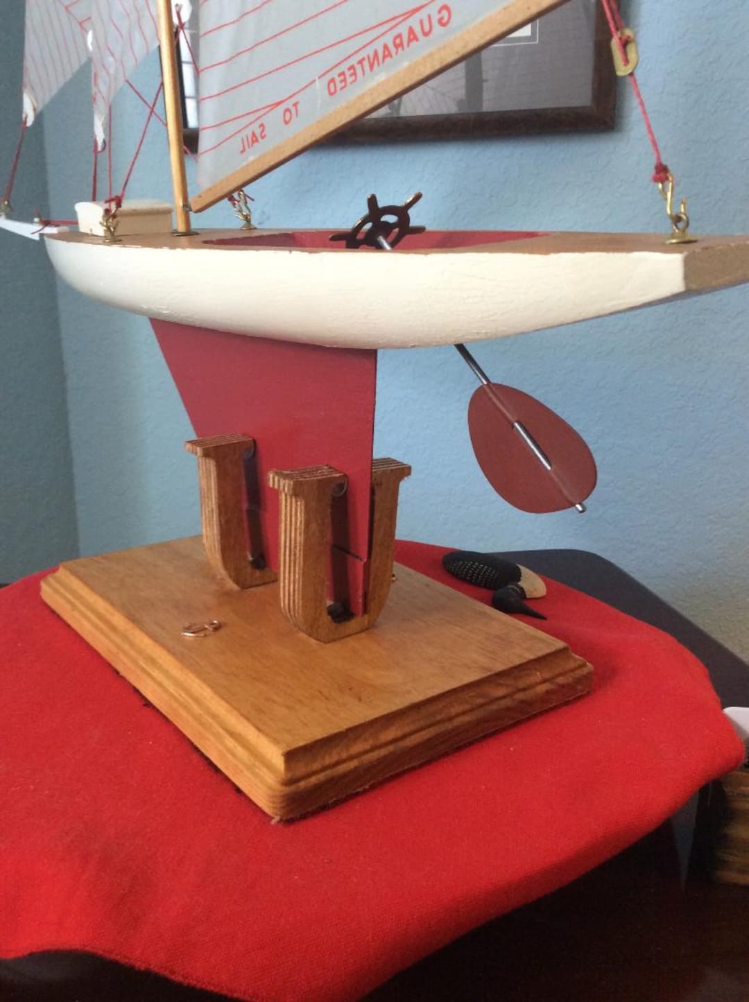 1950's Jacrim Keystone (very Rare) Vintage, Antique Pond Boat, First ...