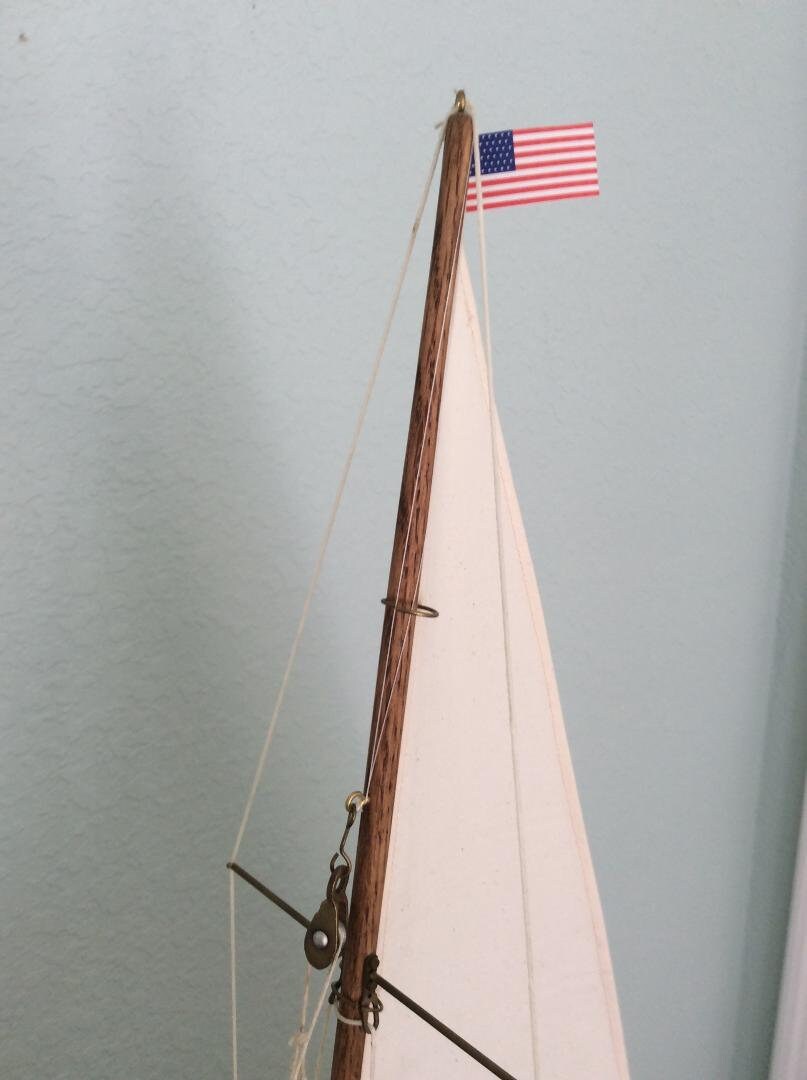 Historic Keystone Pond Boat, Sailboat, C.A. 1940's, Authentic, Vintage ...
