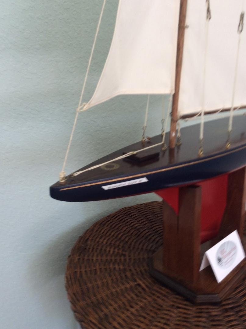 Historic Keystone Pond Boat, Sailboat, C.A. 1940's, Authentic, Vintage ...