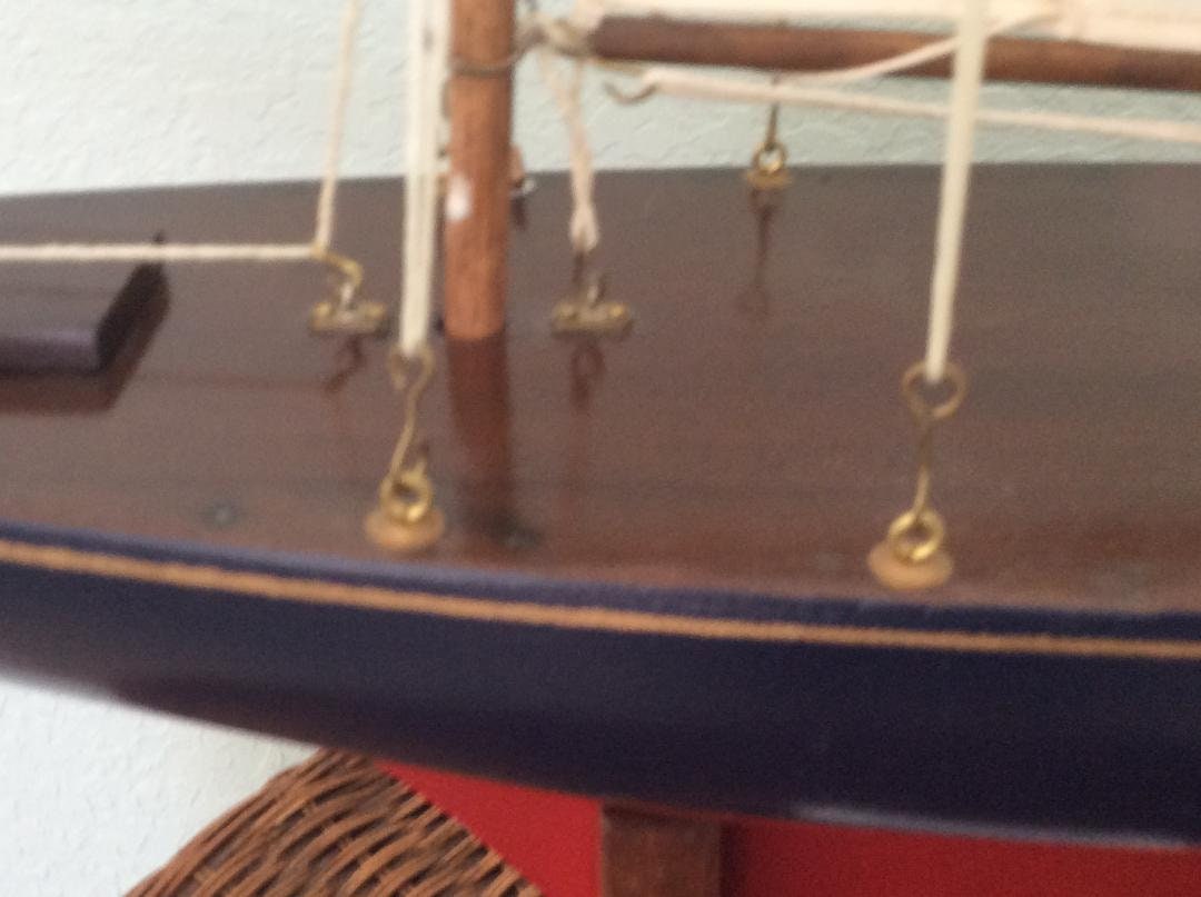 Historic Keystone Pond Boat, Sailboat, C.A. 1940's, Authentic, Vintage ...