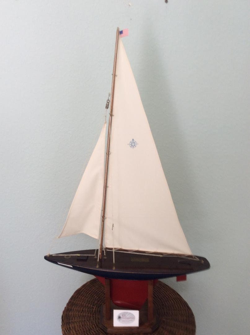 Historic Keystone Pond Boat, Sailboat, C.A. 1940's, Authentic, Vintage ...