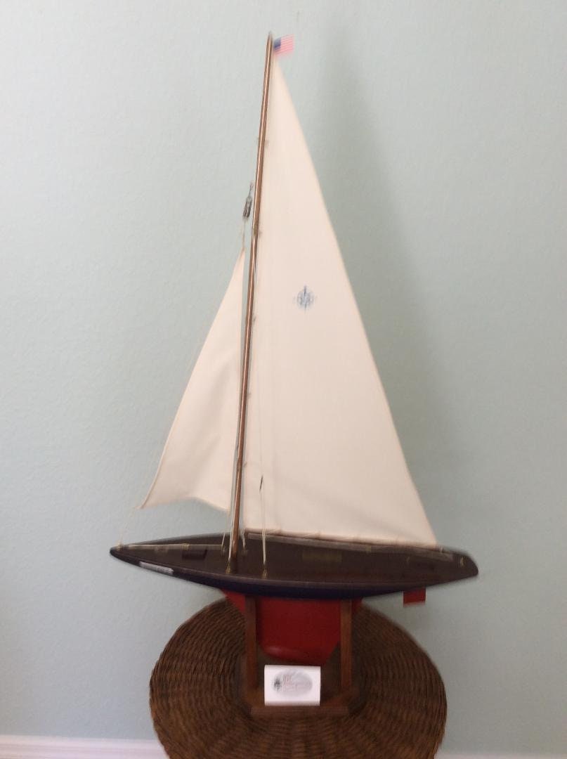 Historic Keystone Pond Boat, Sailboat, C.A. 1940's, Authentic, Vintage ...