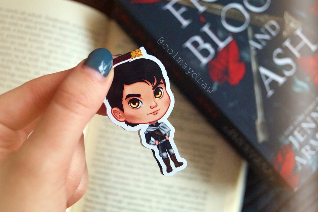 Hawke Flynn from Blood and Ash Magnetic Bookmark - Etsy